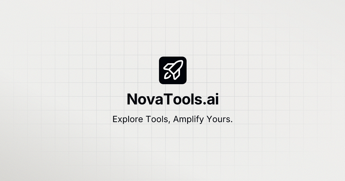 NovaTools - Premier AI Tools Navigator & Discovery Platform